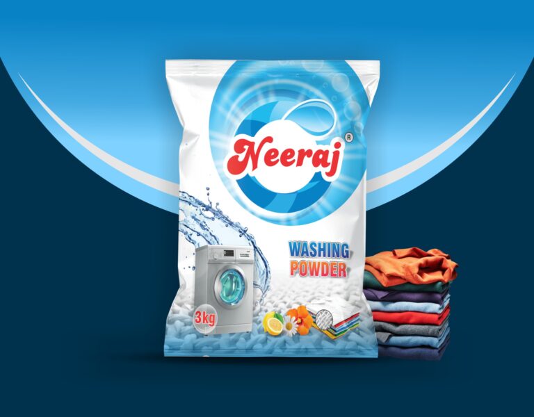 Detergent Powder Pouch Design - Vecpix Designs