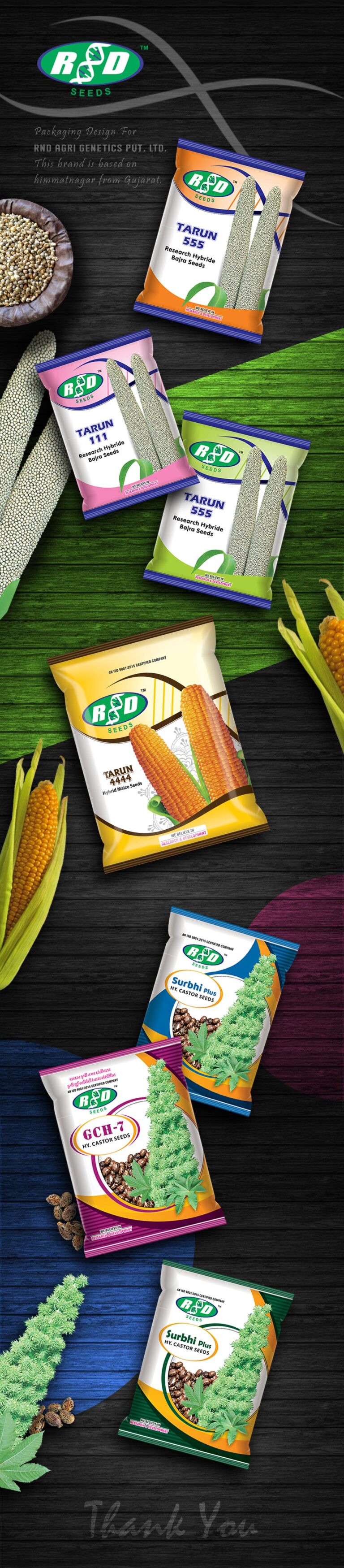 Seeds Pouch Packaging - Vecpix Designs